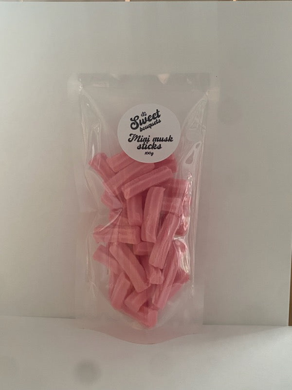 Mini Musk Sticks (100g) – So Sweet Bouquets